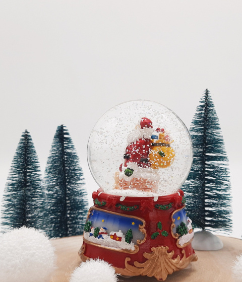 52037 KULA POZYTYWKA ŚWIĄTECZNA ŚWIĘTY MIKOŁAJ - lumbi.pl